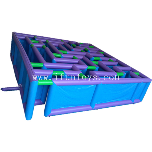 Cheap portable inflatable maze for laser tag / water tag/nerf war ...