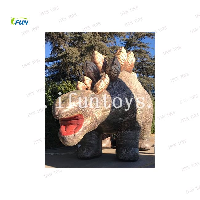 Jurassic world theme park animal character inflatablel realistic ...