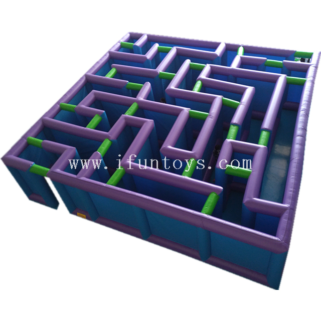 Cheap portable inflatable maze for laser tag / water tag/nerf war ...